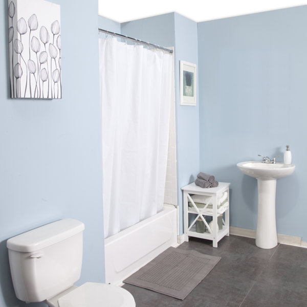 Wayfair Basics® Peva Solid Color Single Shower Liner And Reviews Wayfair